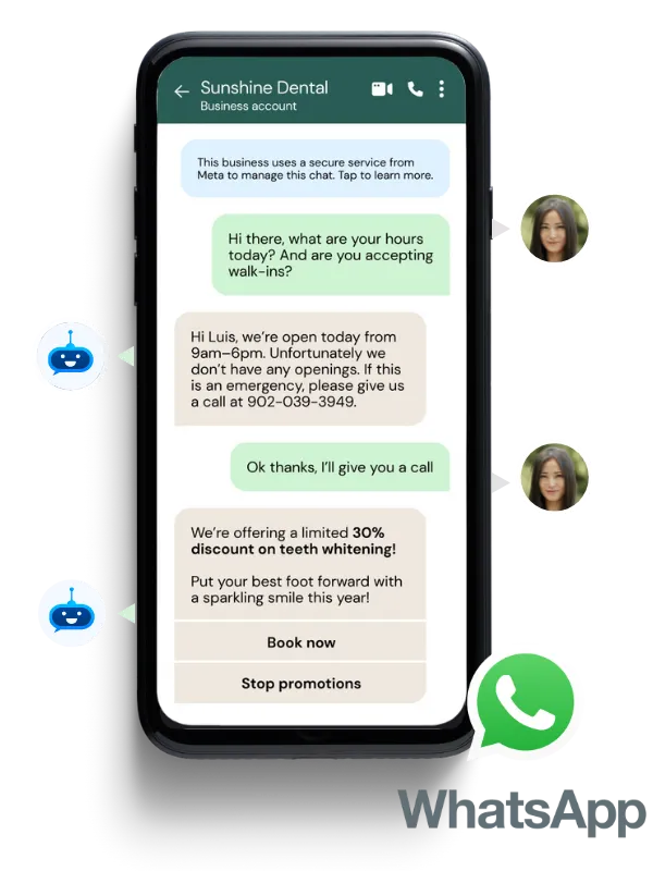 WhatsApp ChatBot Builder - AI Chatbot for WhatsApp