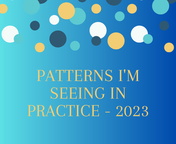 Patterns I’m seeing in practice