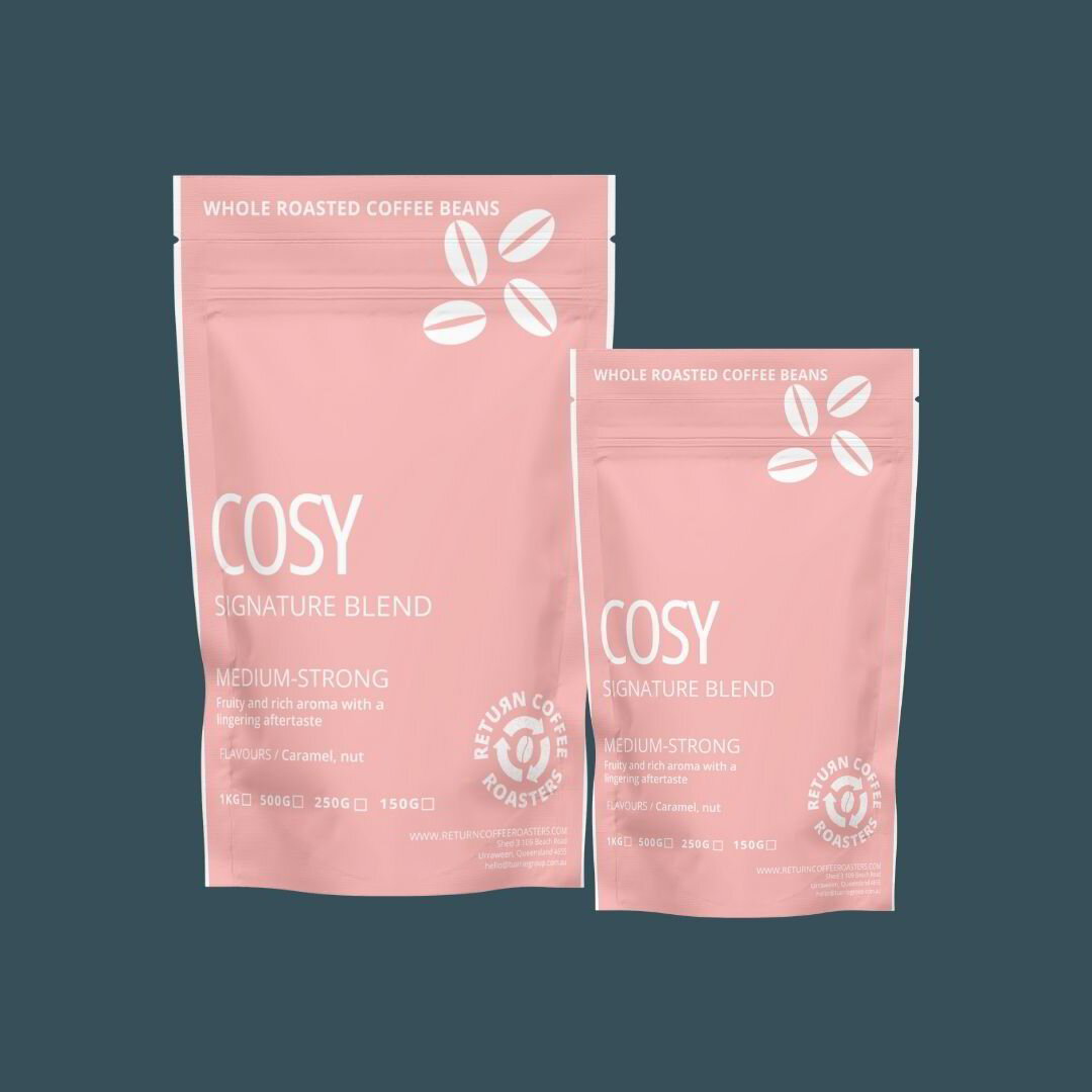 Return Coffee Roasters - Cosy Signature Blend Coffee Bean 1kg: Rich ...