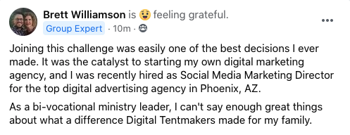 The Digital Tentmaker Challenge