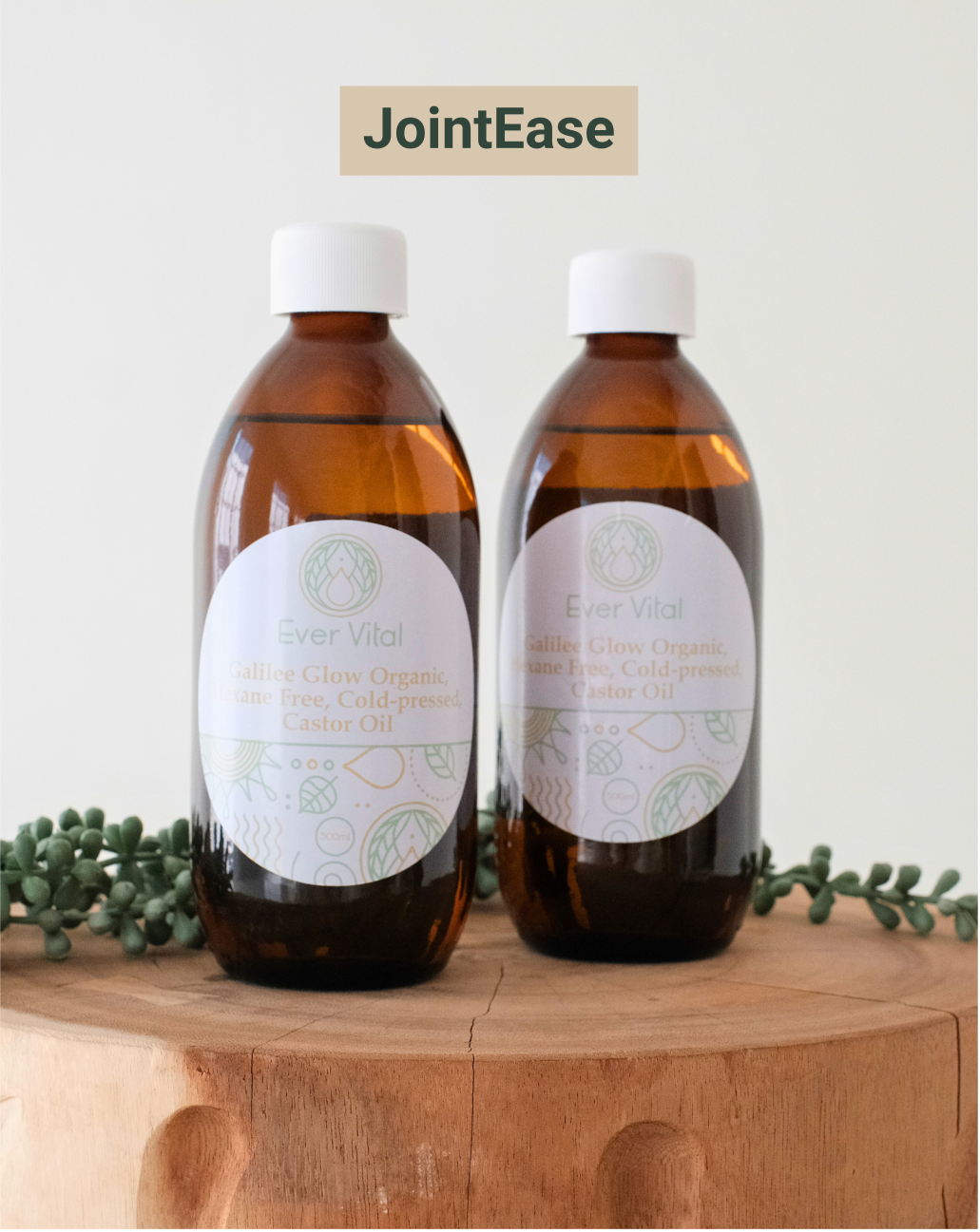 Joint Ease - Combo Castor Oil Compress Pack
