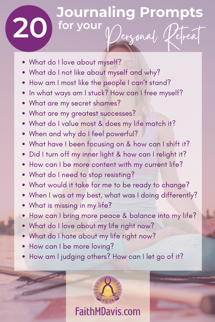 How to Plan a Personal Retreat to Recharge Your Mind Body & Spirit