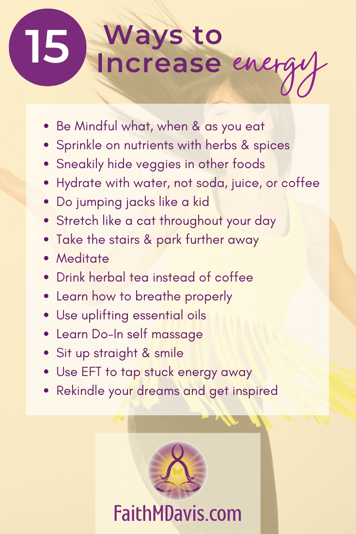 15 Easy Wellness Tips for More Energy Now