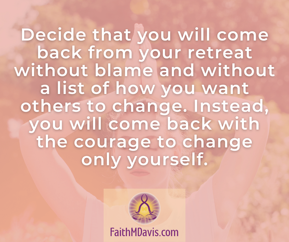 How to Plan a Personal Retreat to Recharge Your Mind Body & Spirit