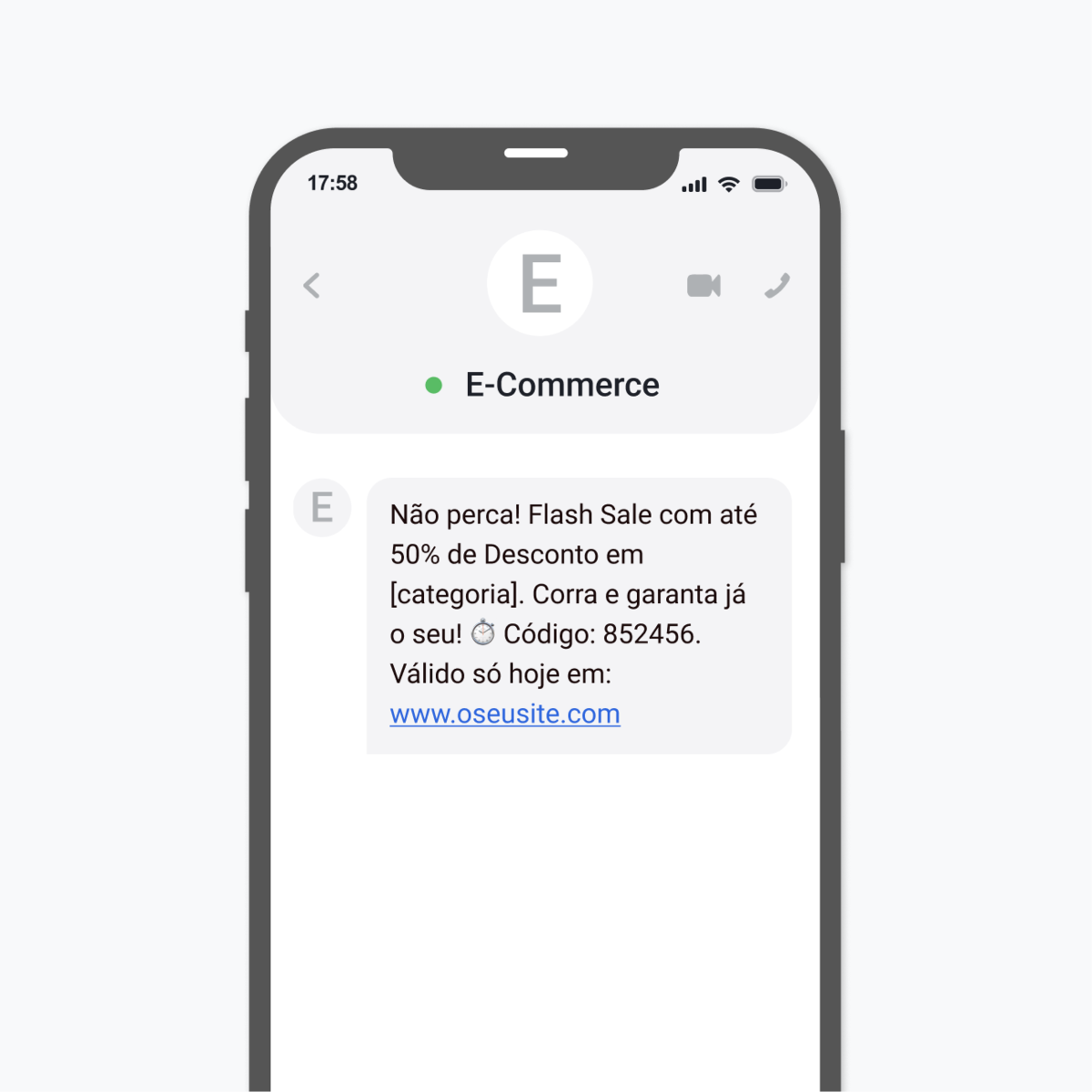 Casos de Uso para E-commerce - SMS de Flash Sales