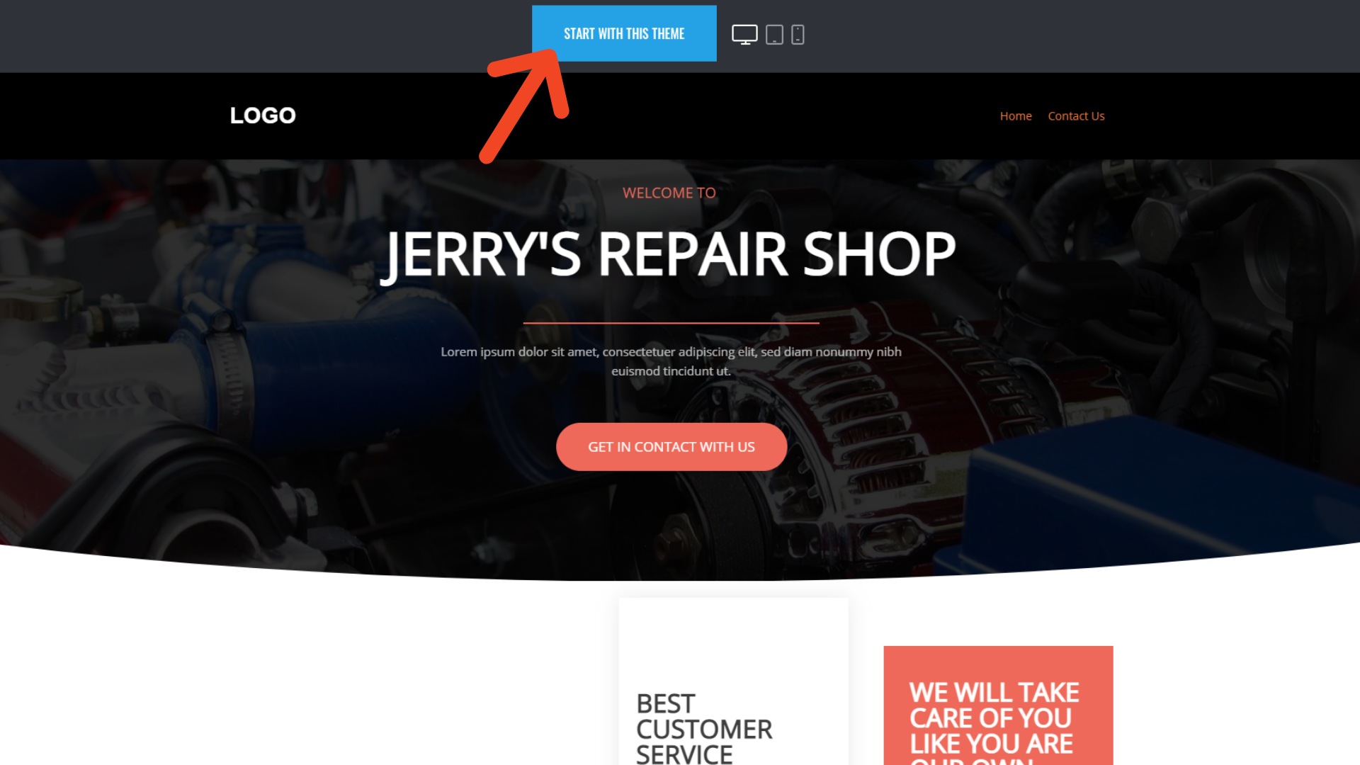 How To Build A Repair Shop Website