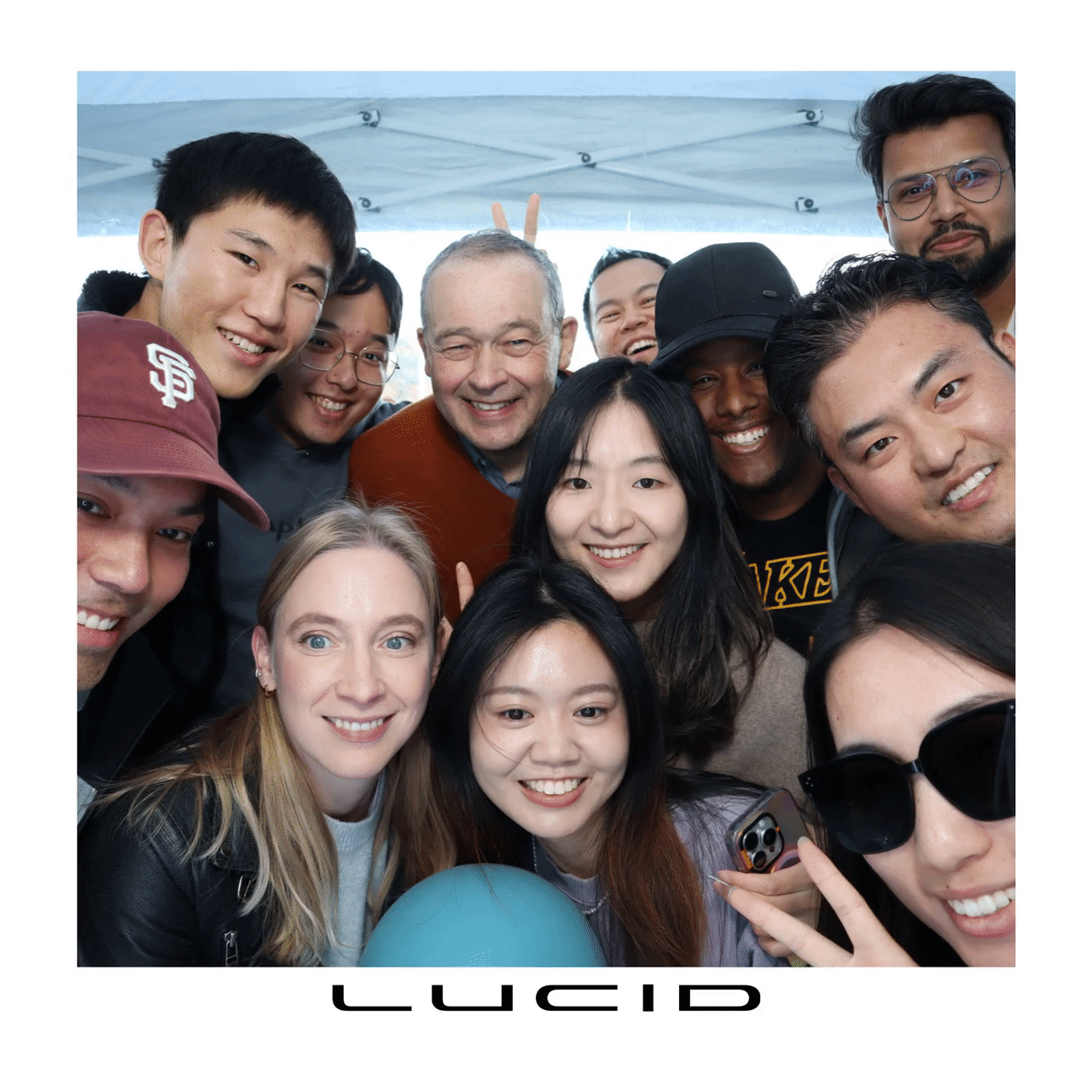 Lucid Motors - Balloon Dome and AI Background Photo Booth