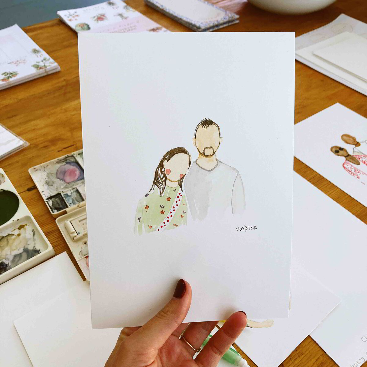 Portrait - Half-length A5