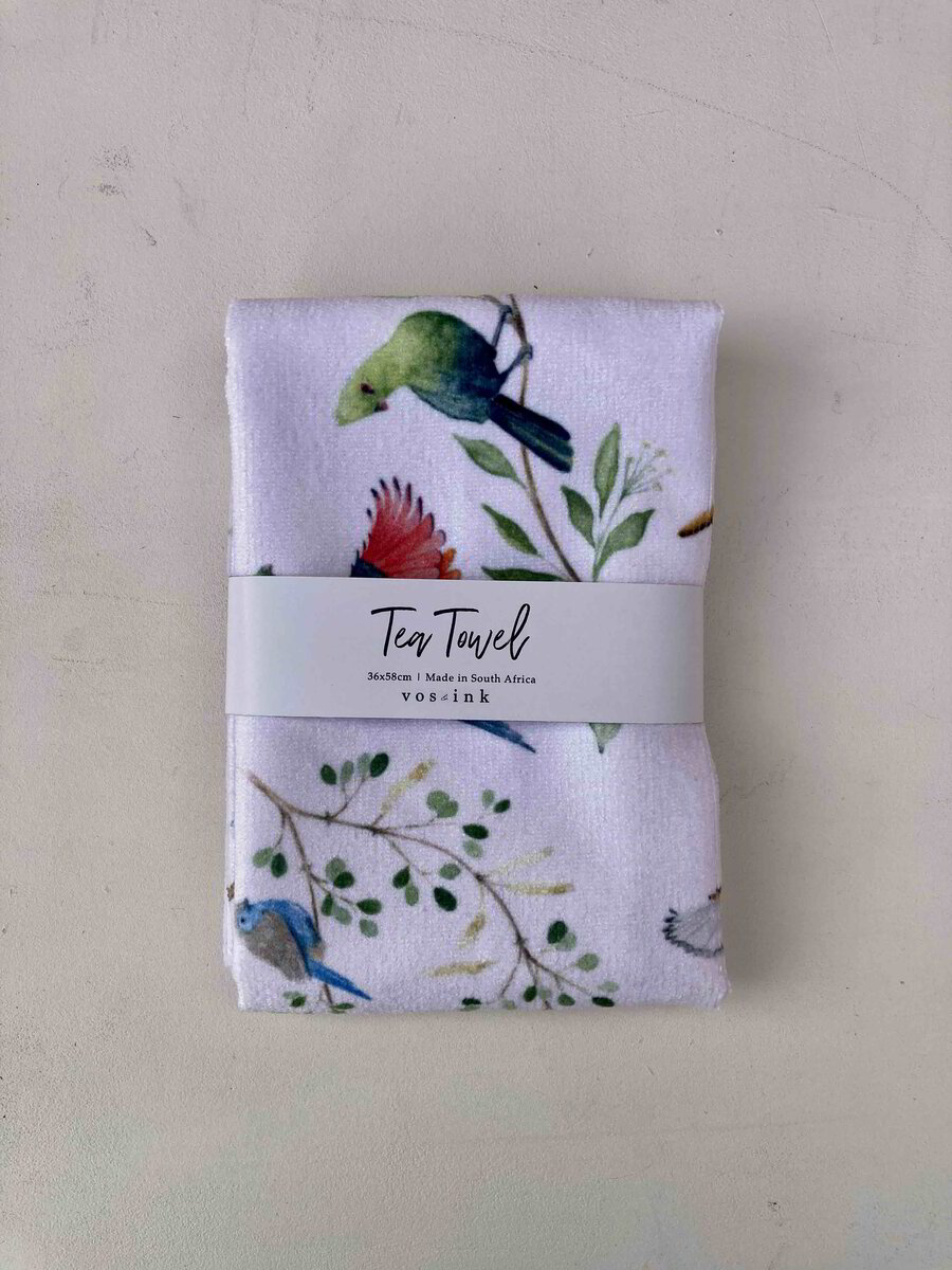 Tea Towel - Indigenous Birds