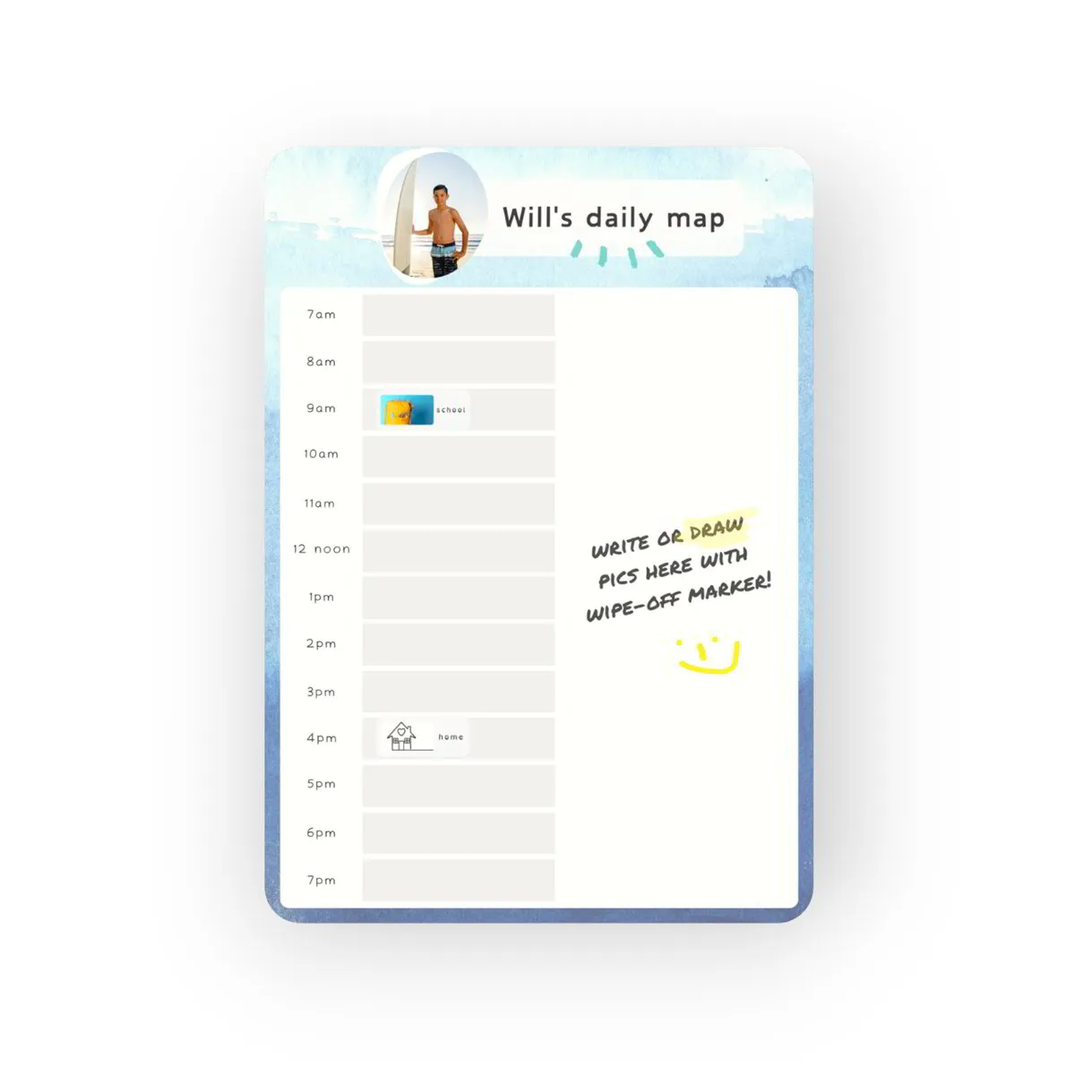 Stay organized and motivated with our Planner - Daily Map + Activity Cards