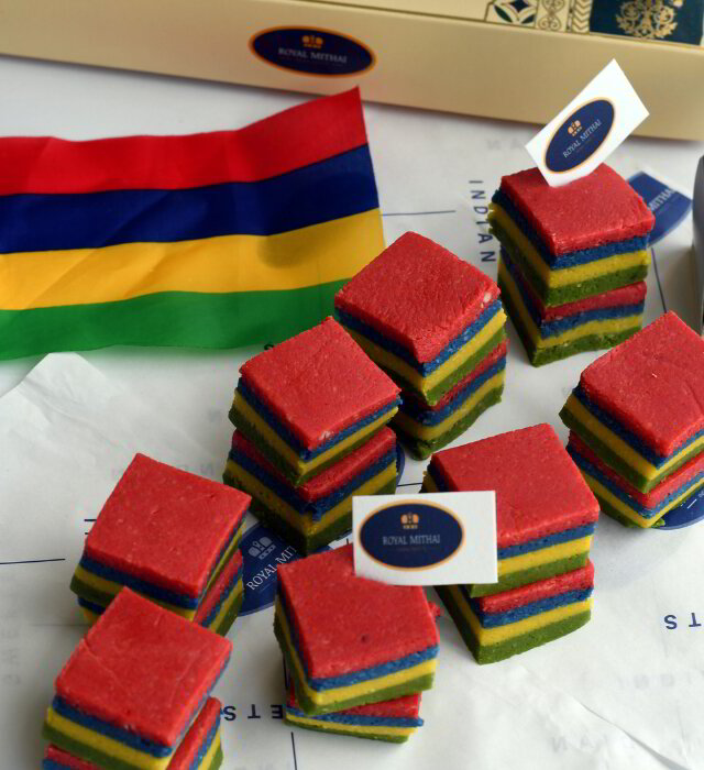 Mauritian Flag Barfi