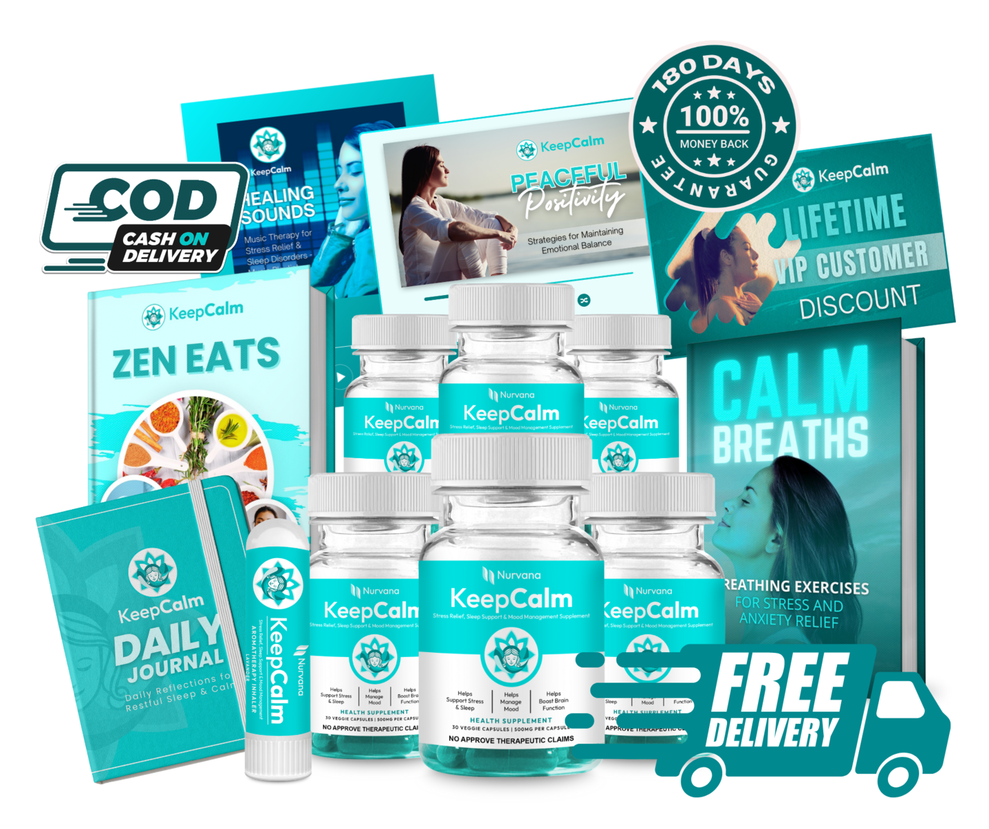 9 Bottles of KeepCalm (P899 Per Bottle - Pay P8,091 Only)