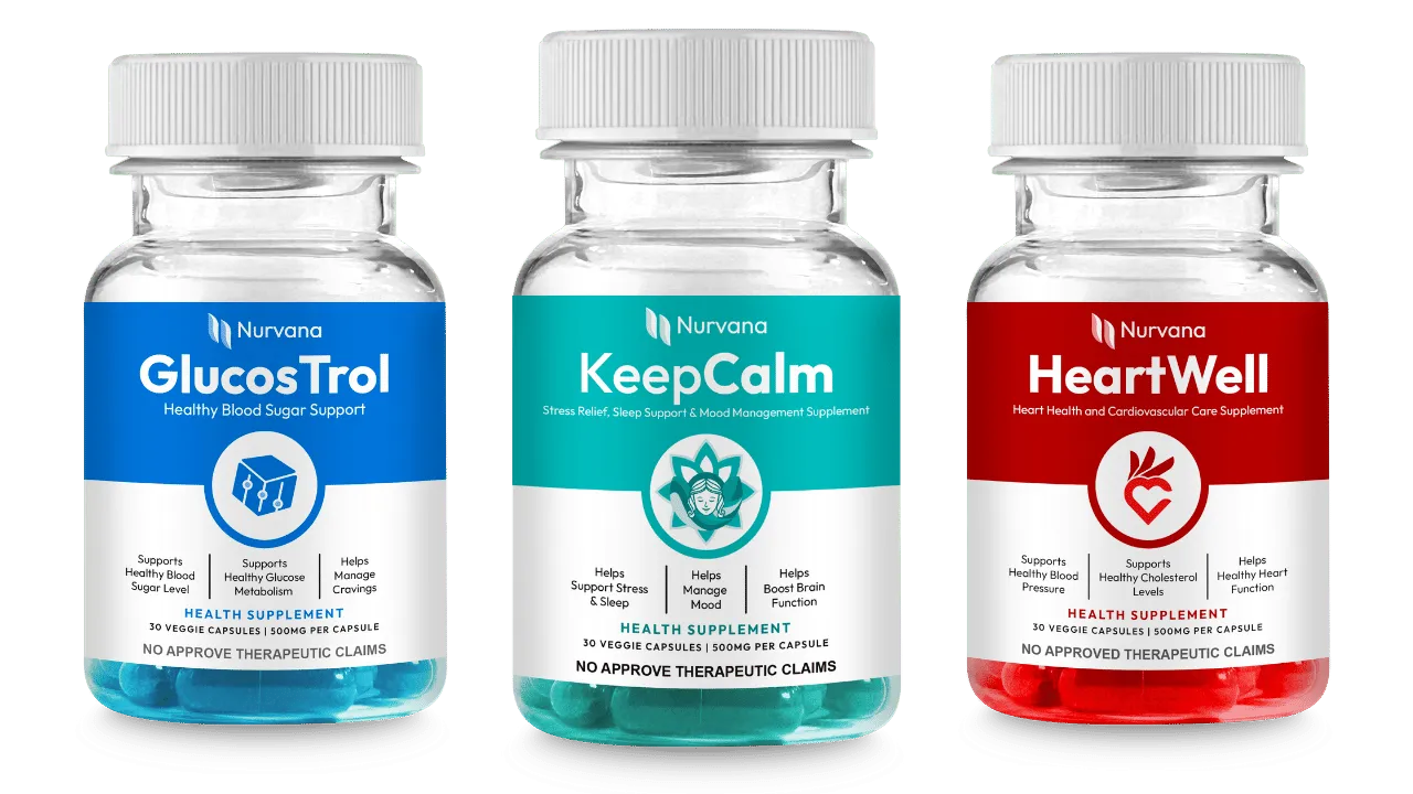 Nurvana Health Supplements - Nourish Your Life!