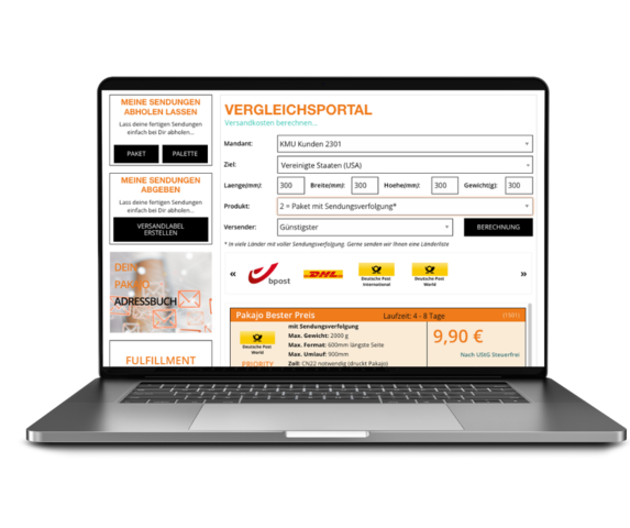 Das KI-gestütze Vergleichs- und Versandportal pakajo findet den ...