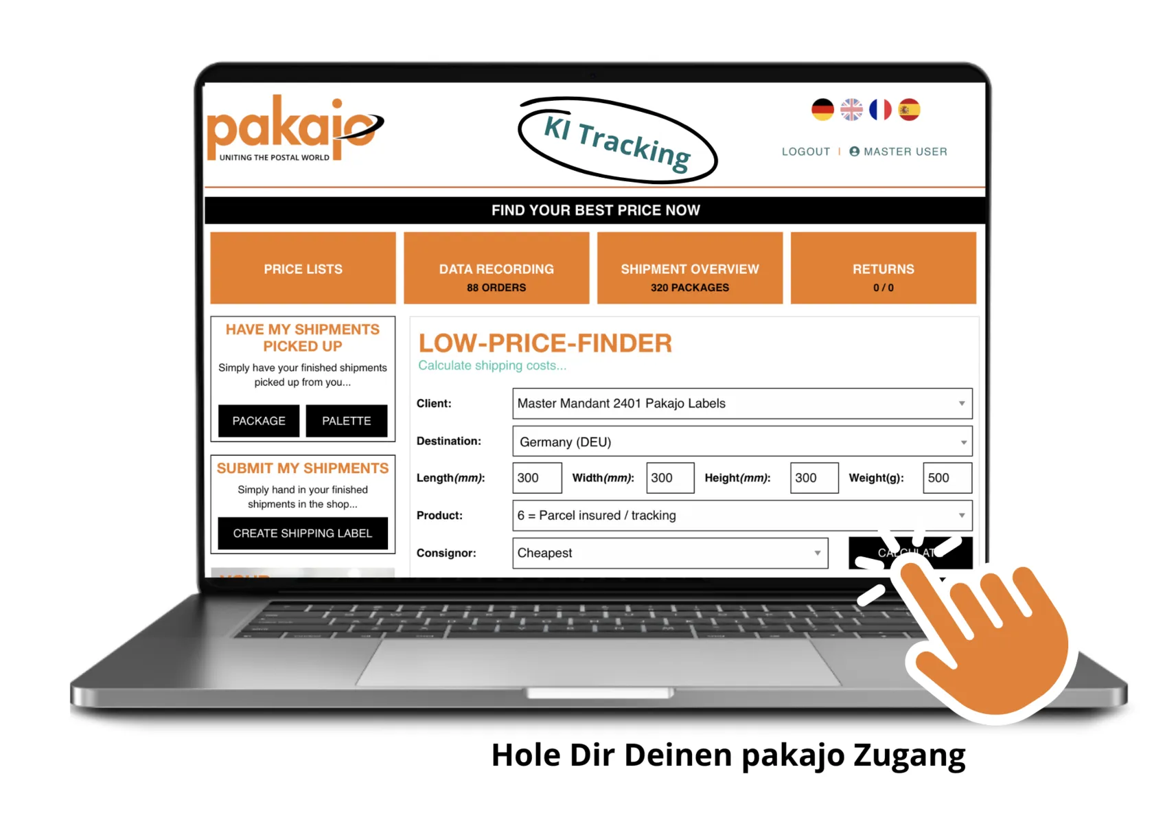 Das pakajo Versandtool - DIE Multichannel-Software