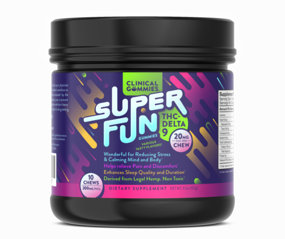 Super Fun Gummies | All Natural THC Delta 9 Gummies