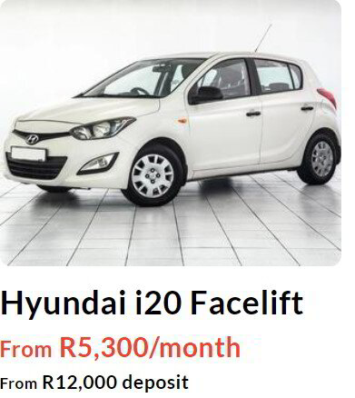 Rent to Own Cars in Western Cape | Rent to Buy Cars in Cape Town