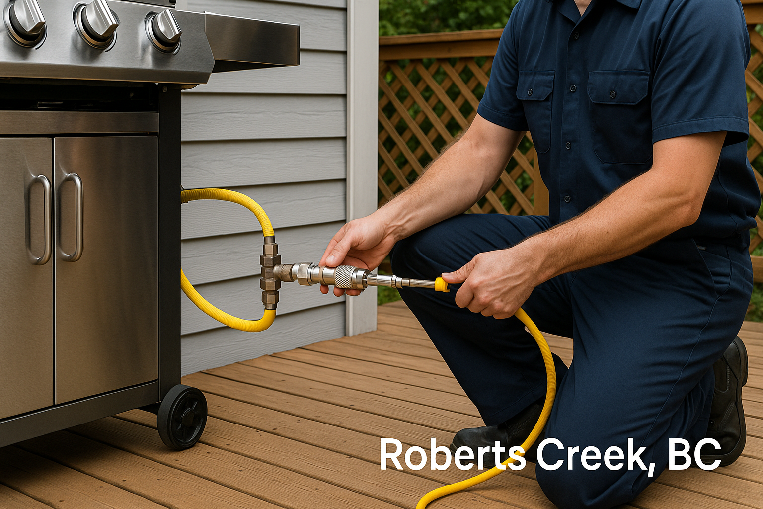 Roberts Creek Guide: BBQ Gas Line Installation — Safety, Cost, Timeline