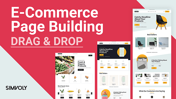 E-Commerce Page Builder | Drag & Drop Online Store Building