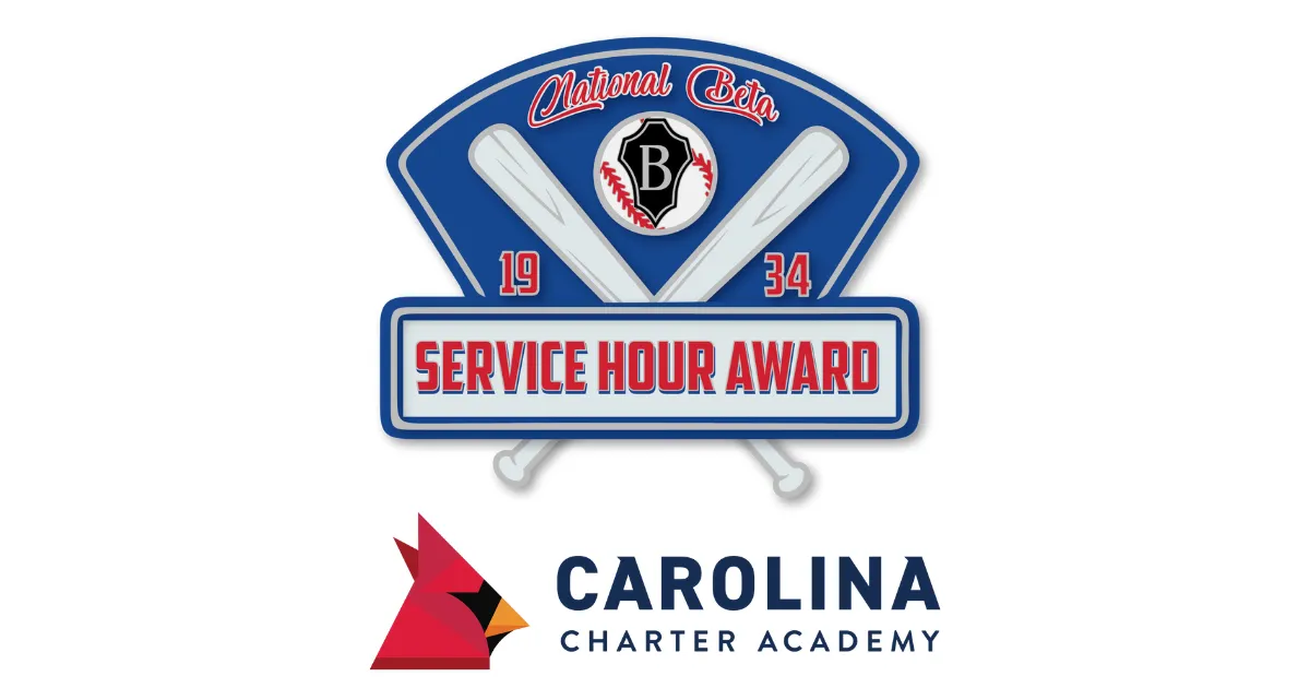 Carolina Charter Academy National Beta Club Wins National Service Award