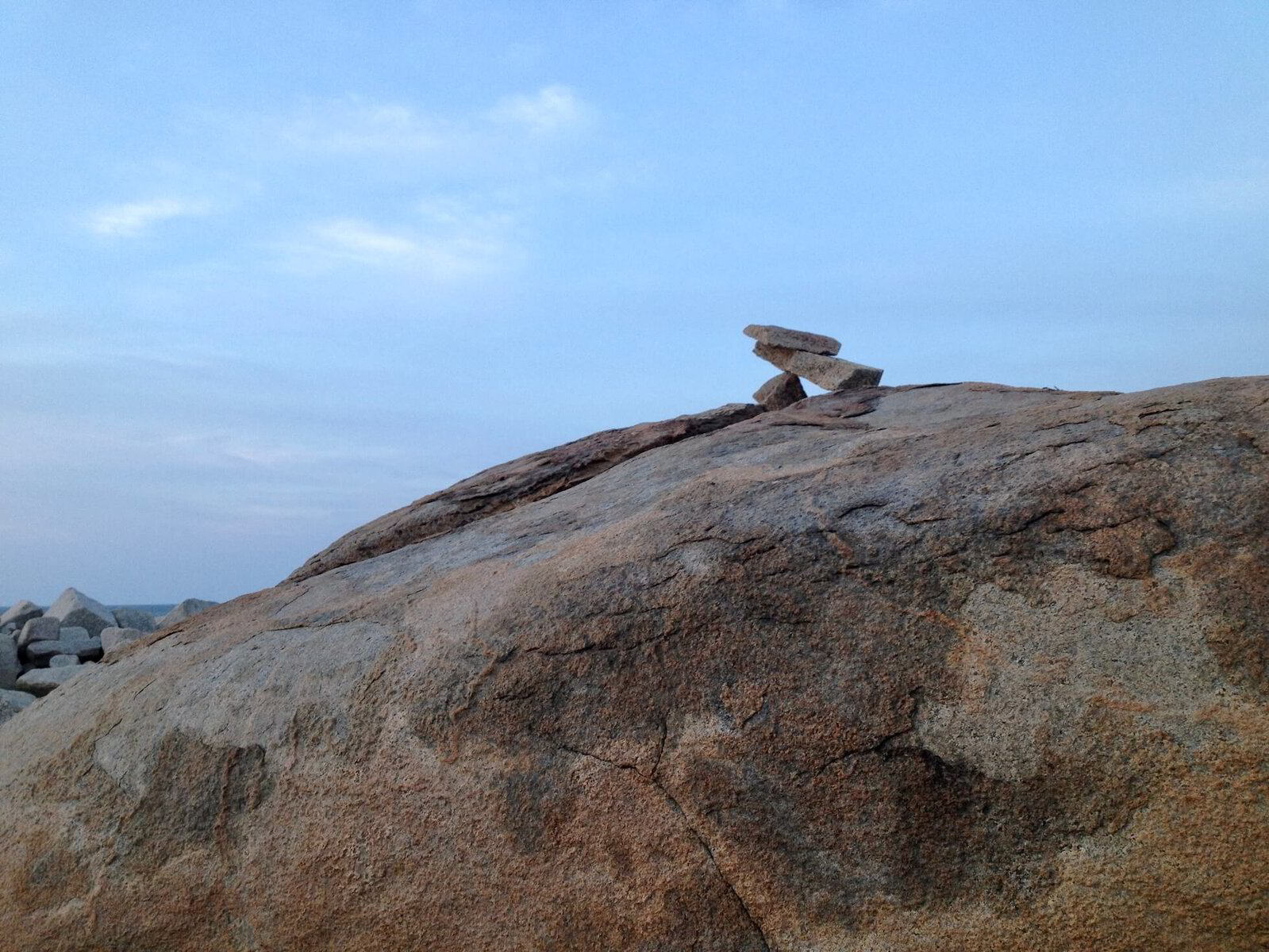 Beehive Stone Masonry | Public Installation, Granite Compass