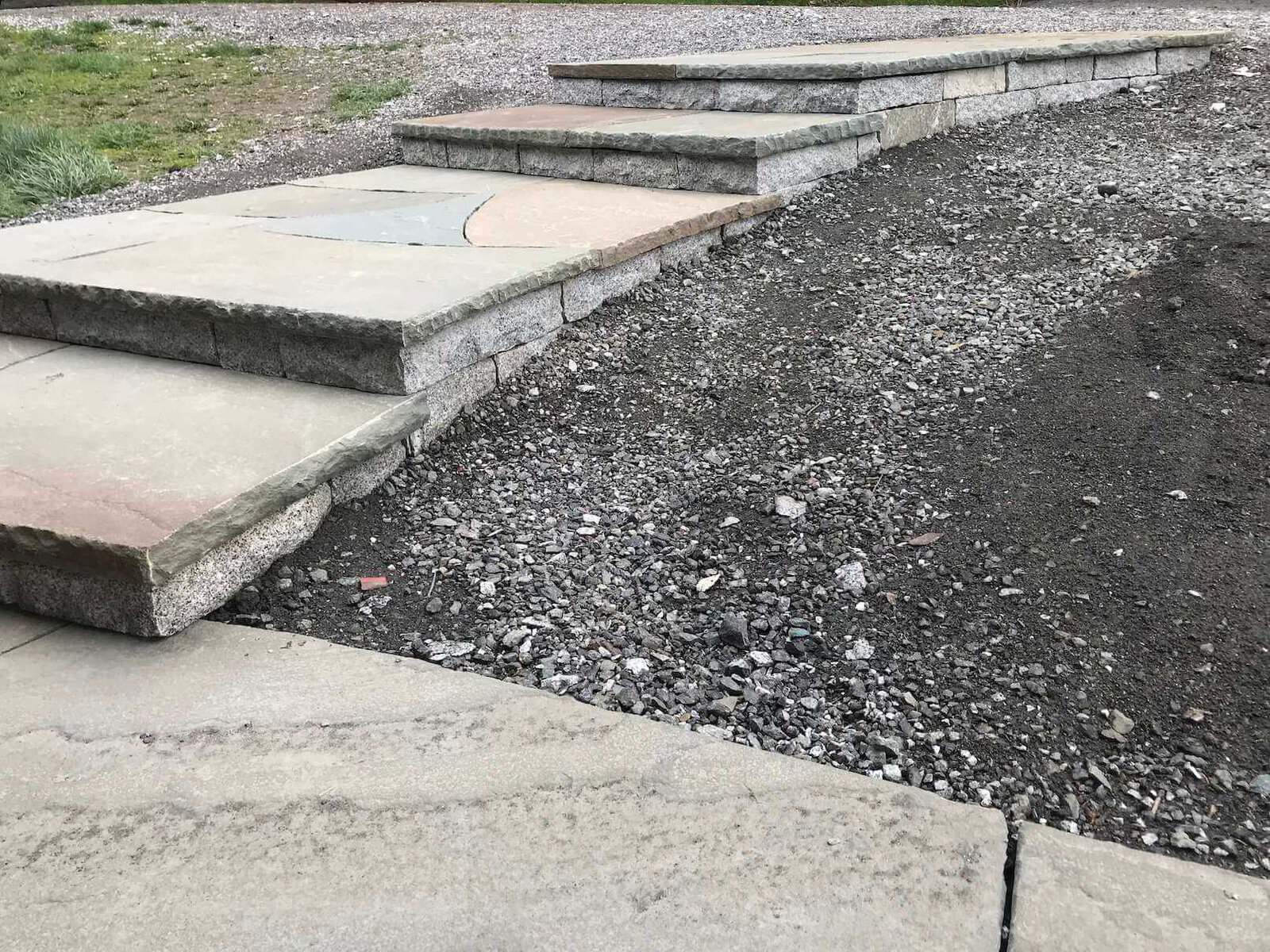 Beehive Stone Masonry | Entryway Stairs