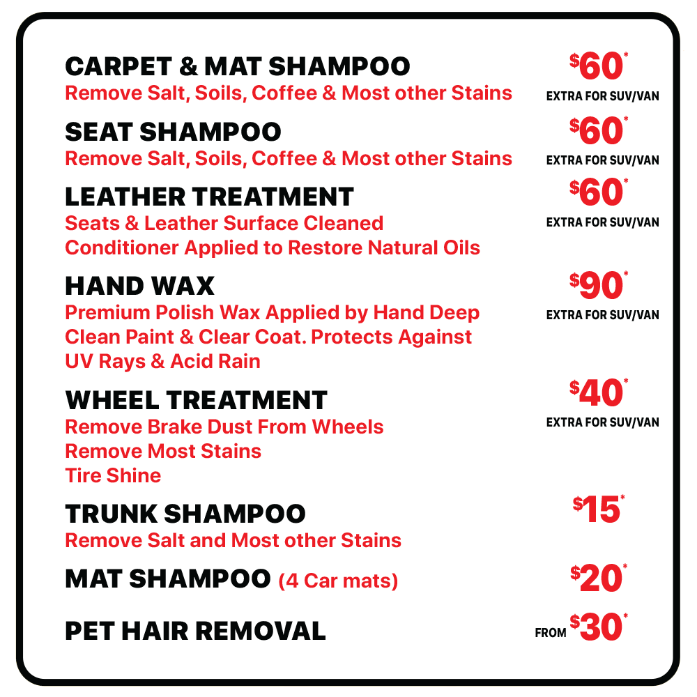 Popular Car Wash – 80 Rivermont Rd, Brampton - Now Open