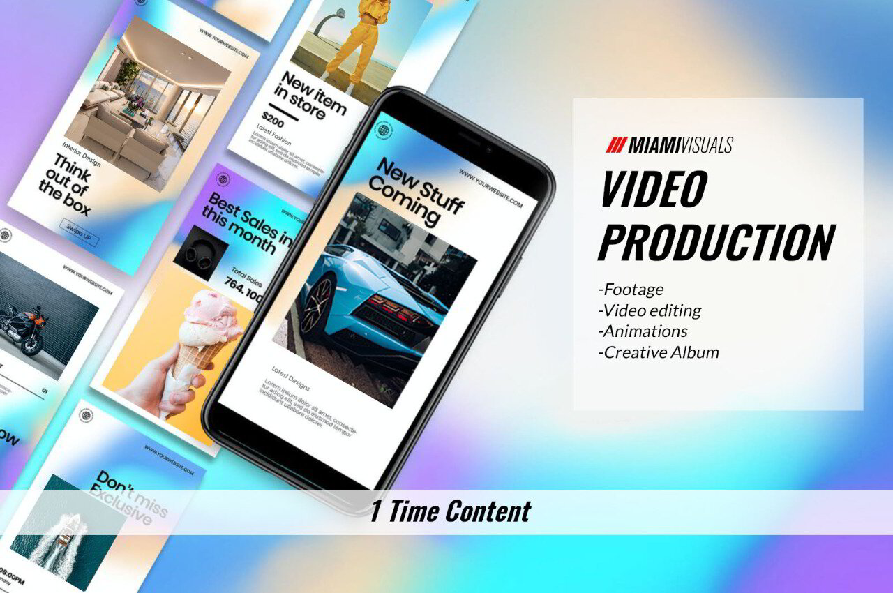 Video Production + Footage + Video Editing + Creative Album for Social ...