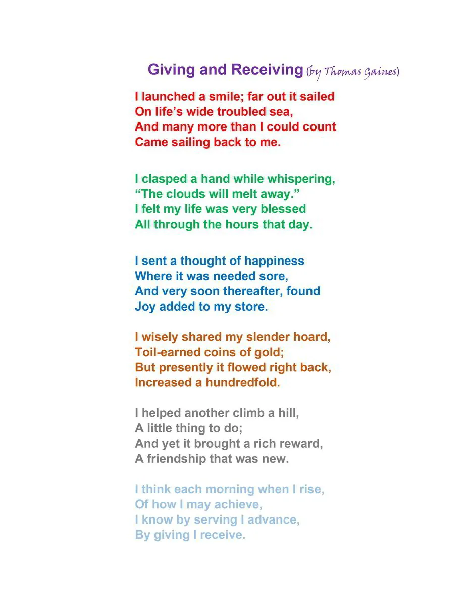 Lon Lindsey - Smile - Giving And Receiving