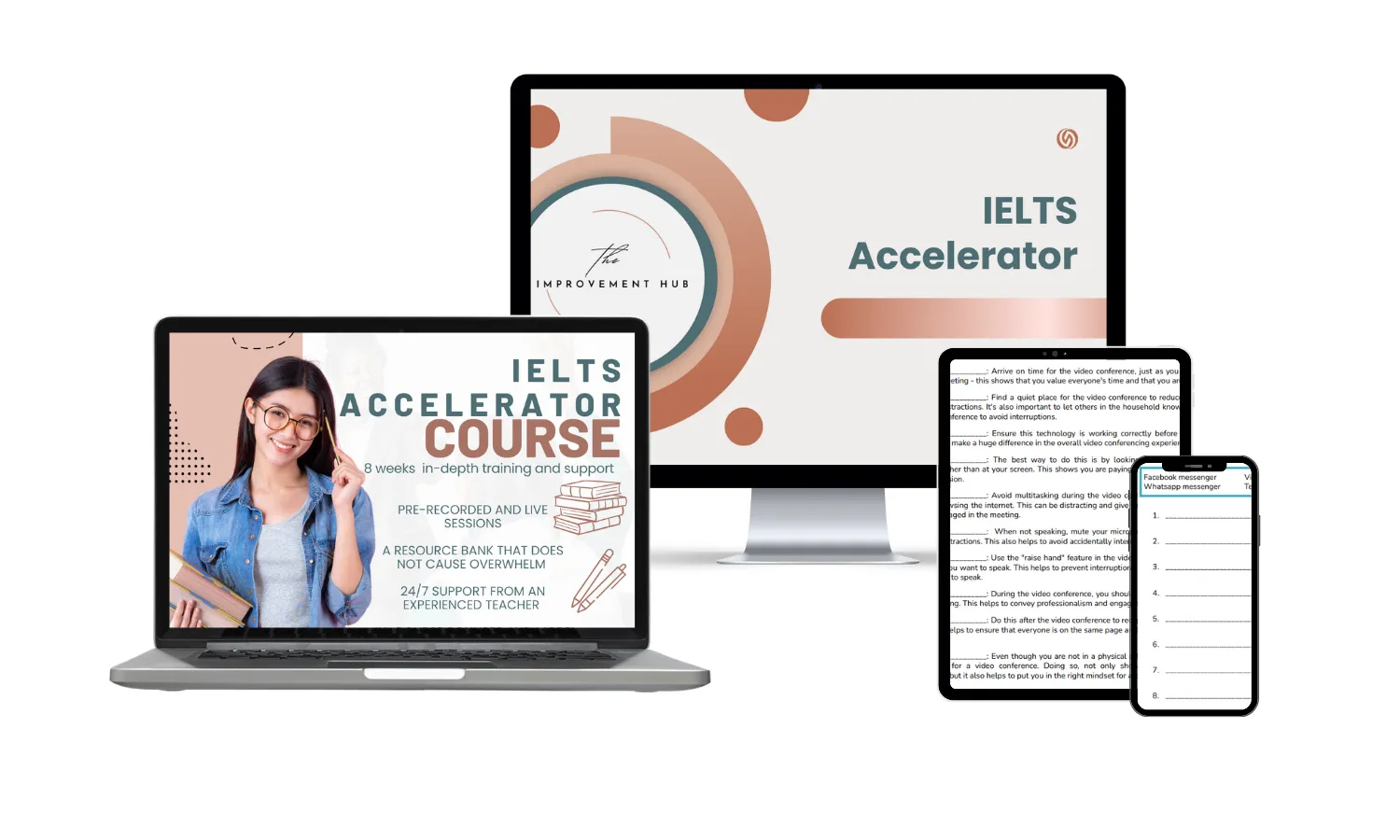 IELTS Accelerator Course Options
