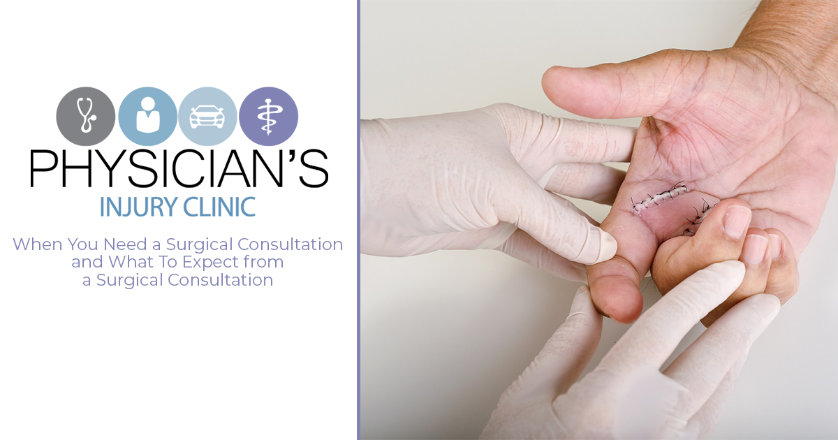 When You Might Need a Surgical Consultation and What To Expect