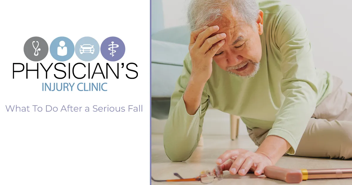 What To Do After a Serious Fall