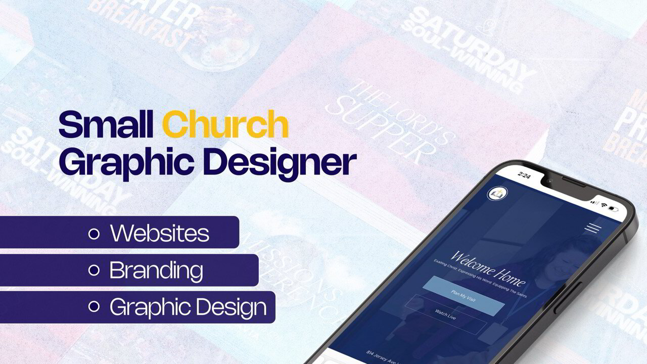 MJ Designs | Small Church Graphic Designer
