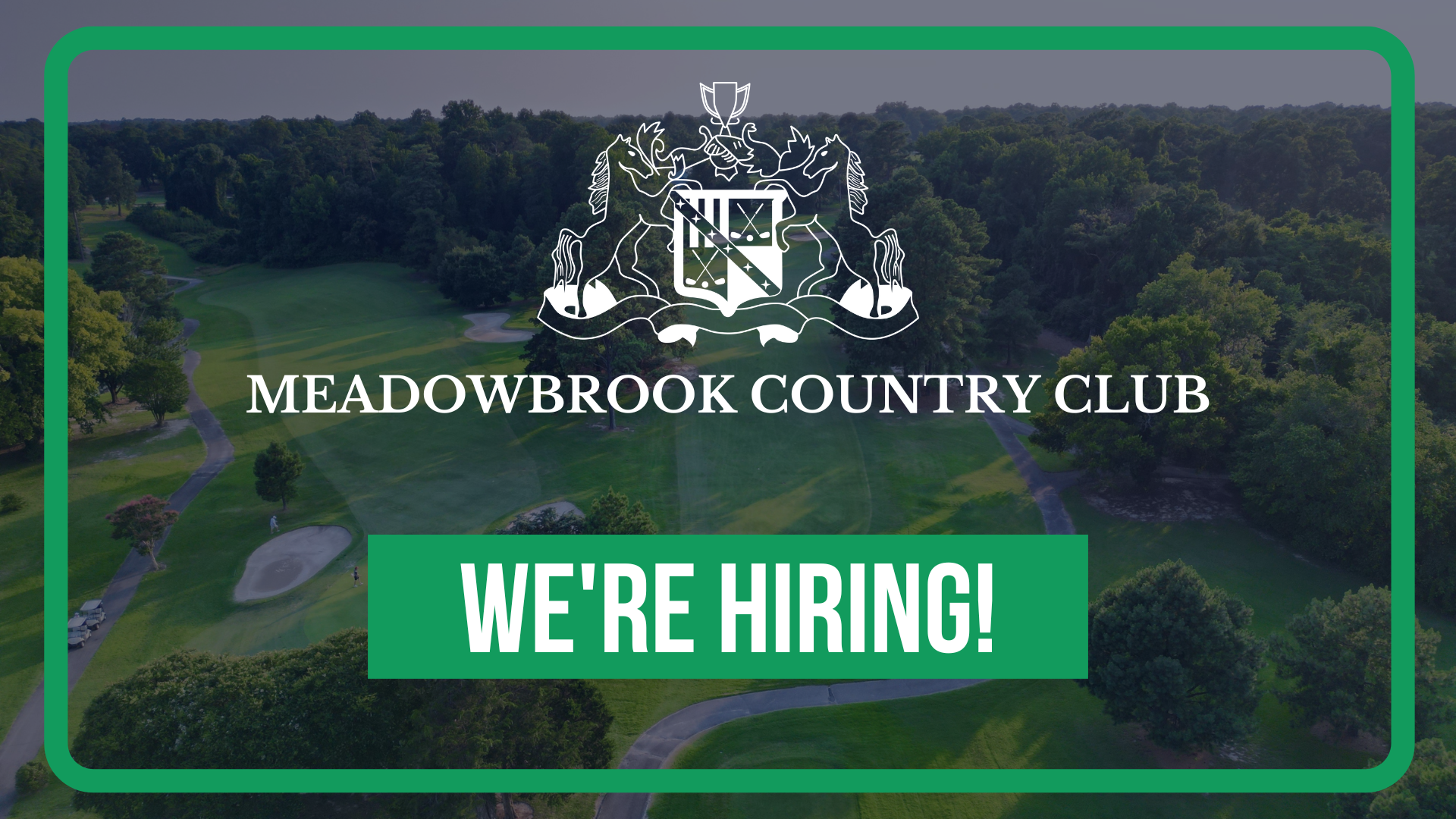 Employment Application Request | Meadowbrook Country Club