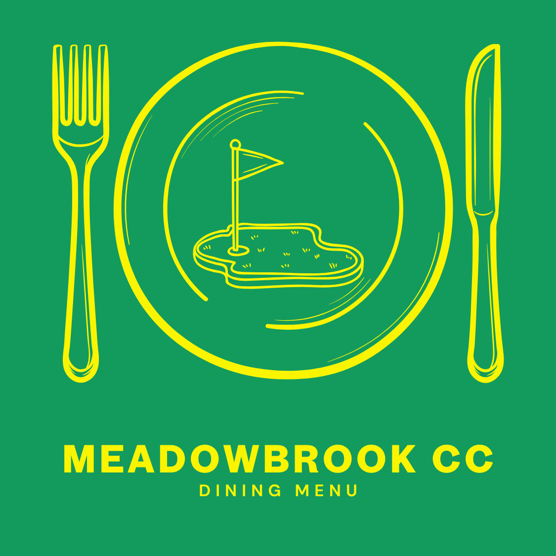 Dining Menu | Meadowbrook Country Club | Order Now