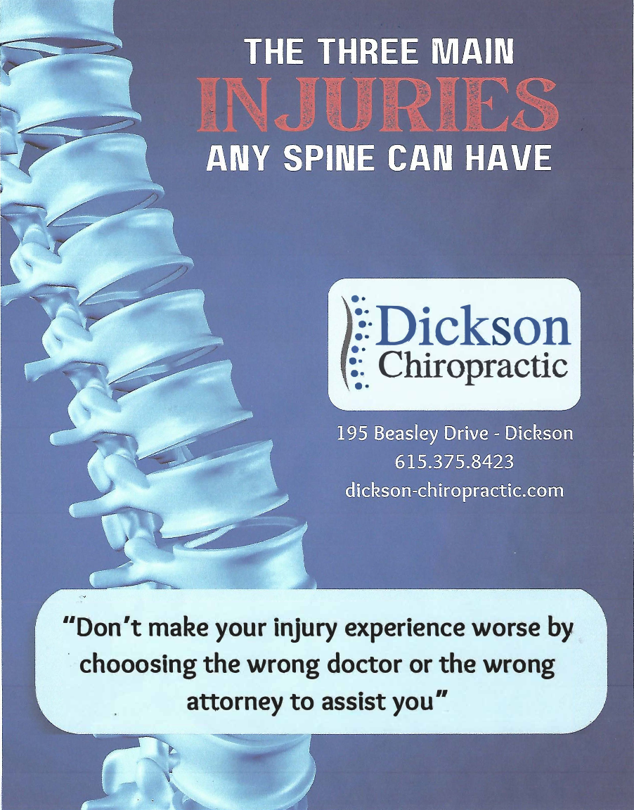 The Three Main Spinal Injuries and How We Diagnose Them