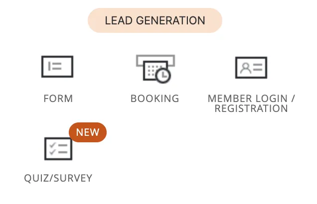 Lead Generation Widgets | Astra Connects