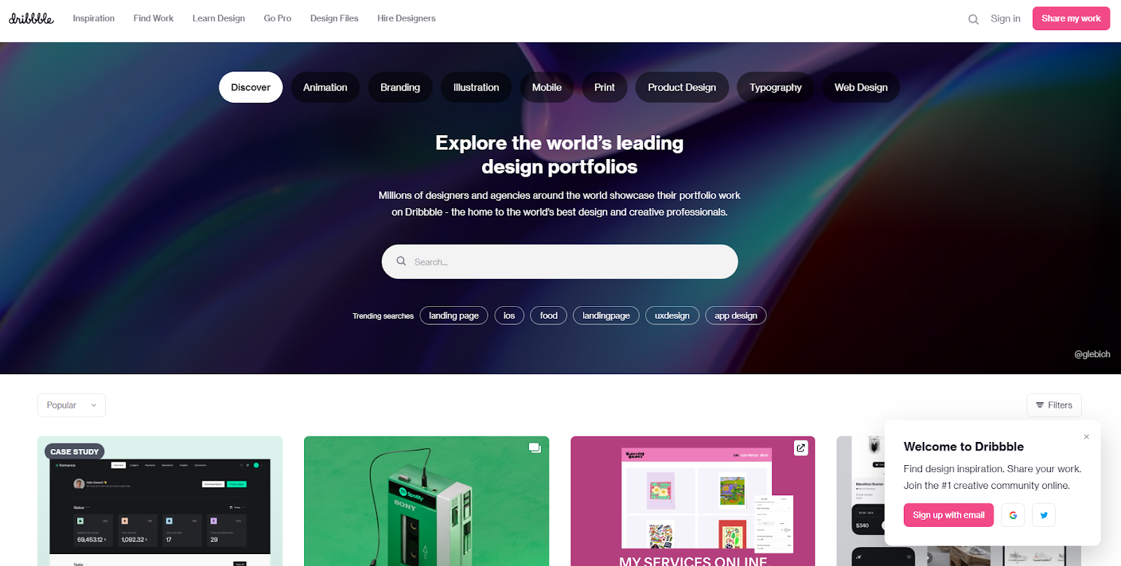 5 Inspirational Design Websites
