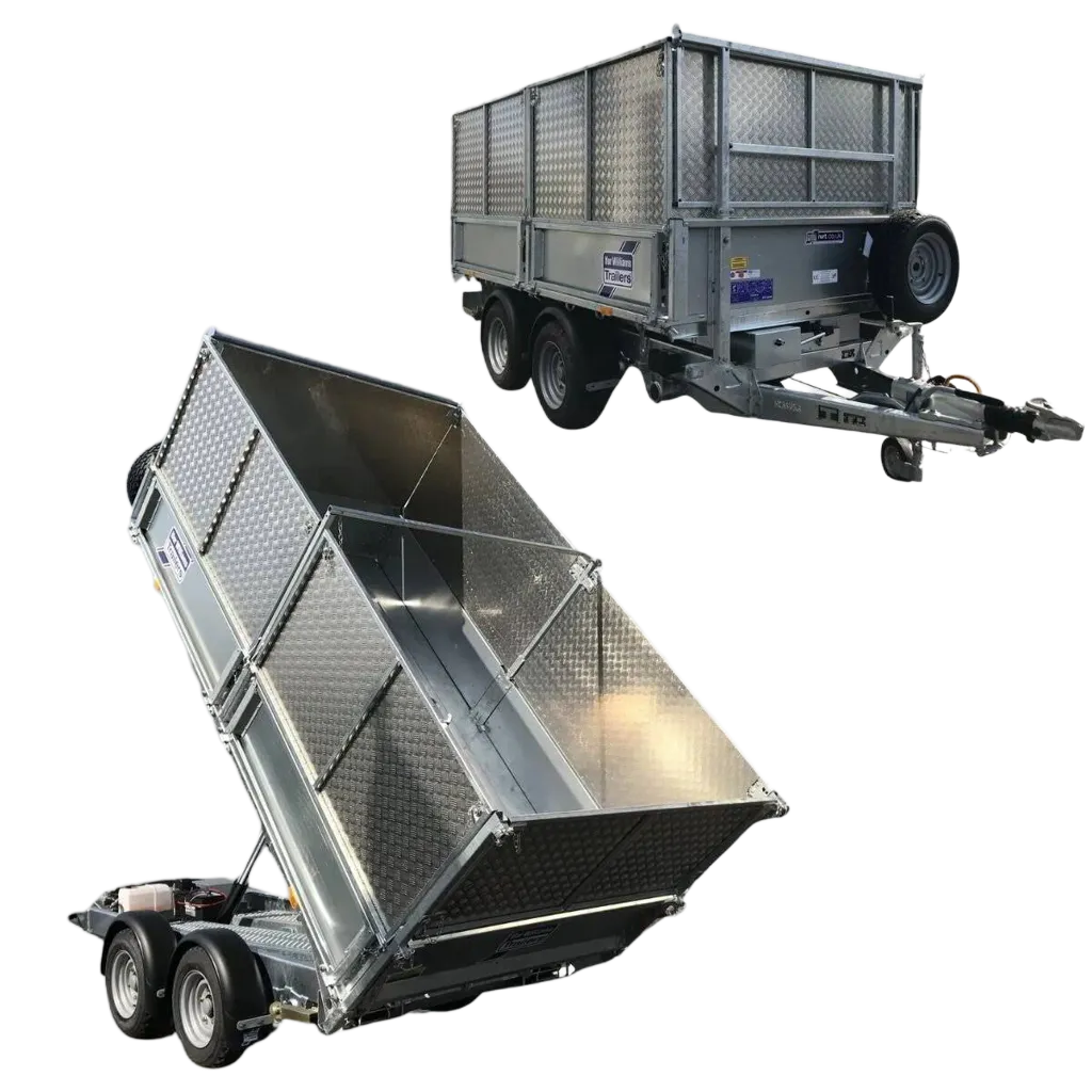 Ifor Williams TT3017 Kipper | 300x168cm | 3500kg Geremd | Zijwanden ...