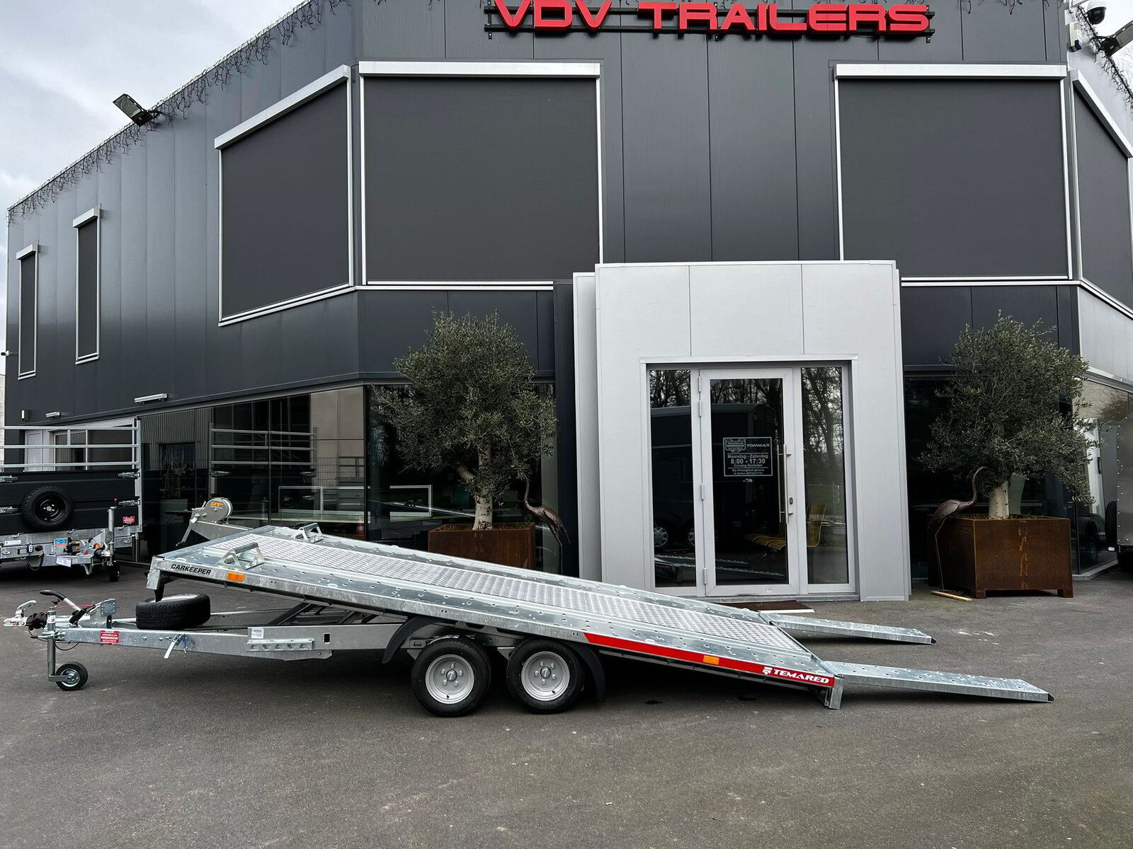 Temared 4520 Autotransporter kantelbaar| VDV Trailers Aanhangwagens