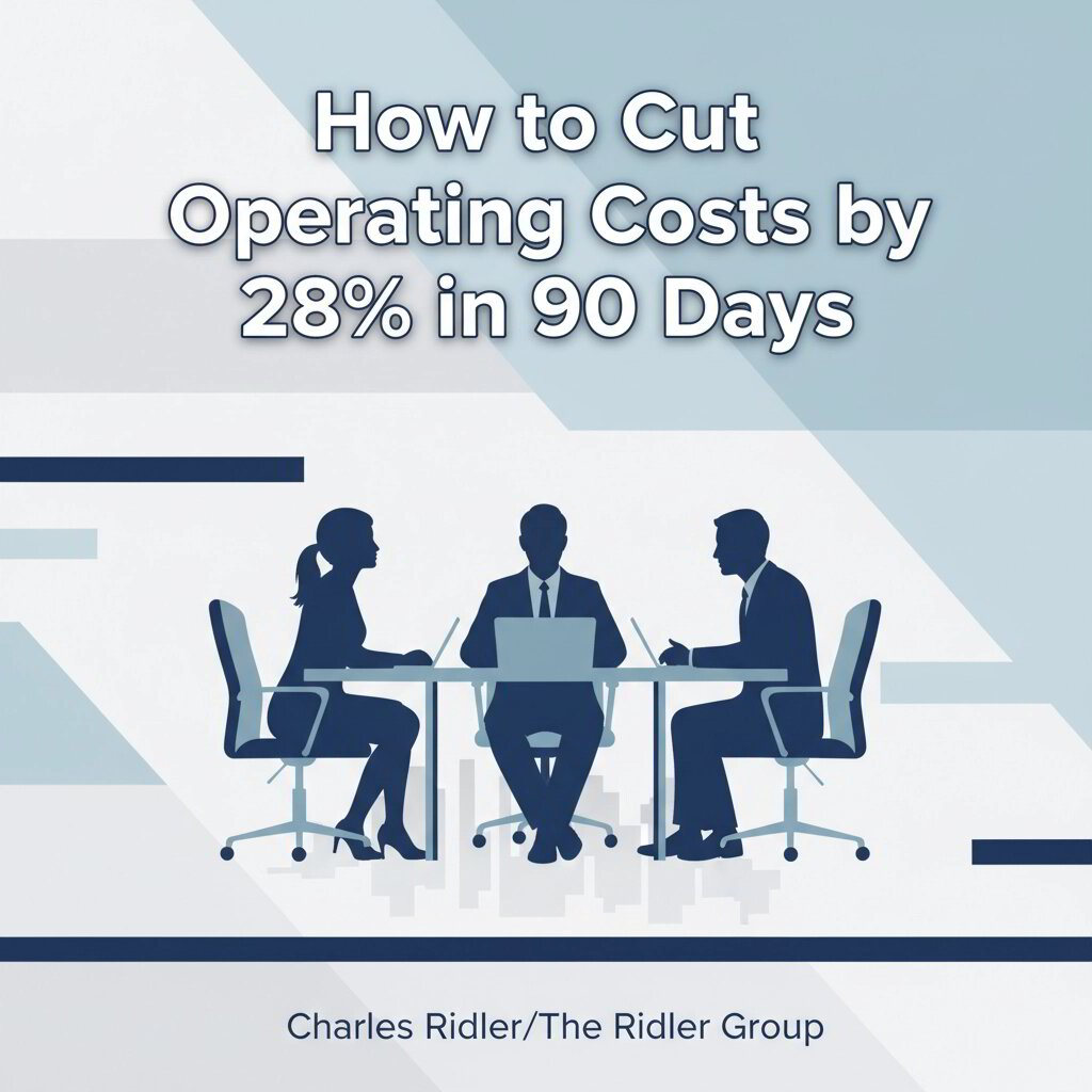How to Cut Operating Costs by 28% in 90 Days