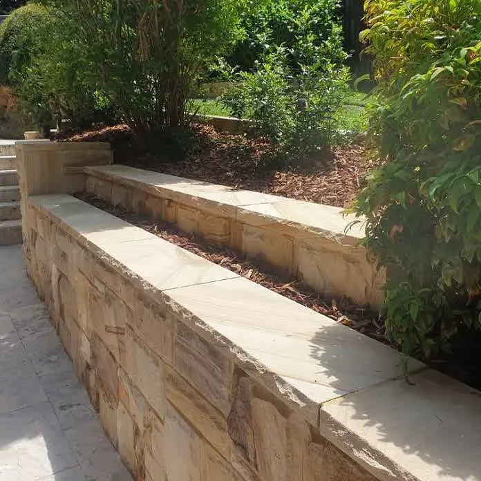 Custom Sandstone Wall Capping
