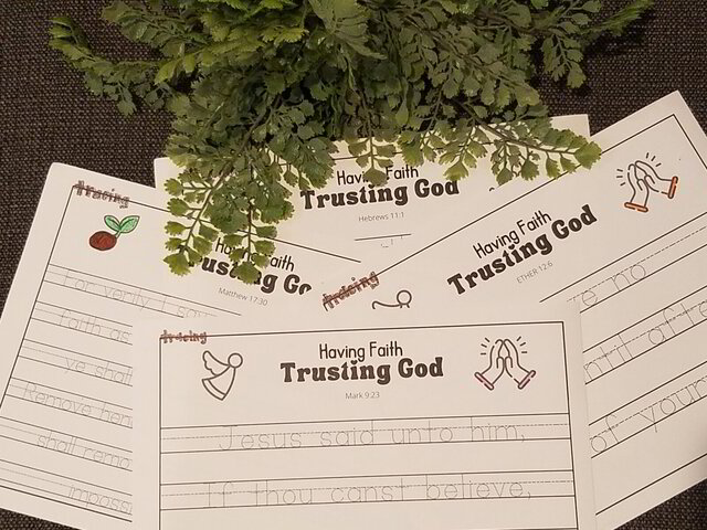 Free Kids Bible Printables, Crafts, Teaching Aids - Scripture Story Lady