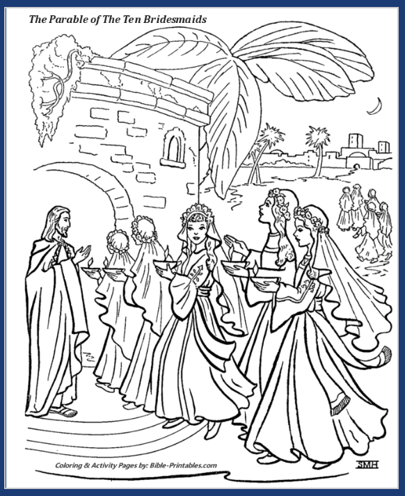 Parable of the Ten Virgins Bible Parable Lessons & Activities for Kids