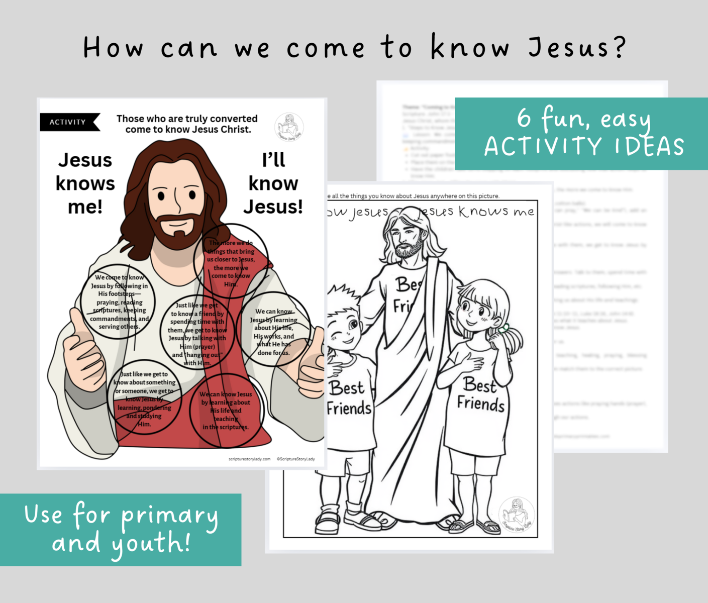 Coming to Know Jesus / Ways to Get to Know Jesus Bundle