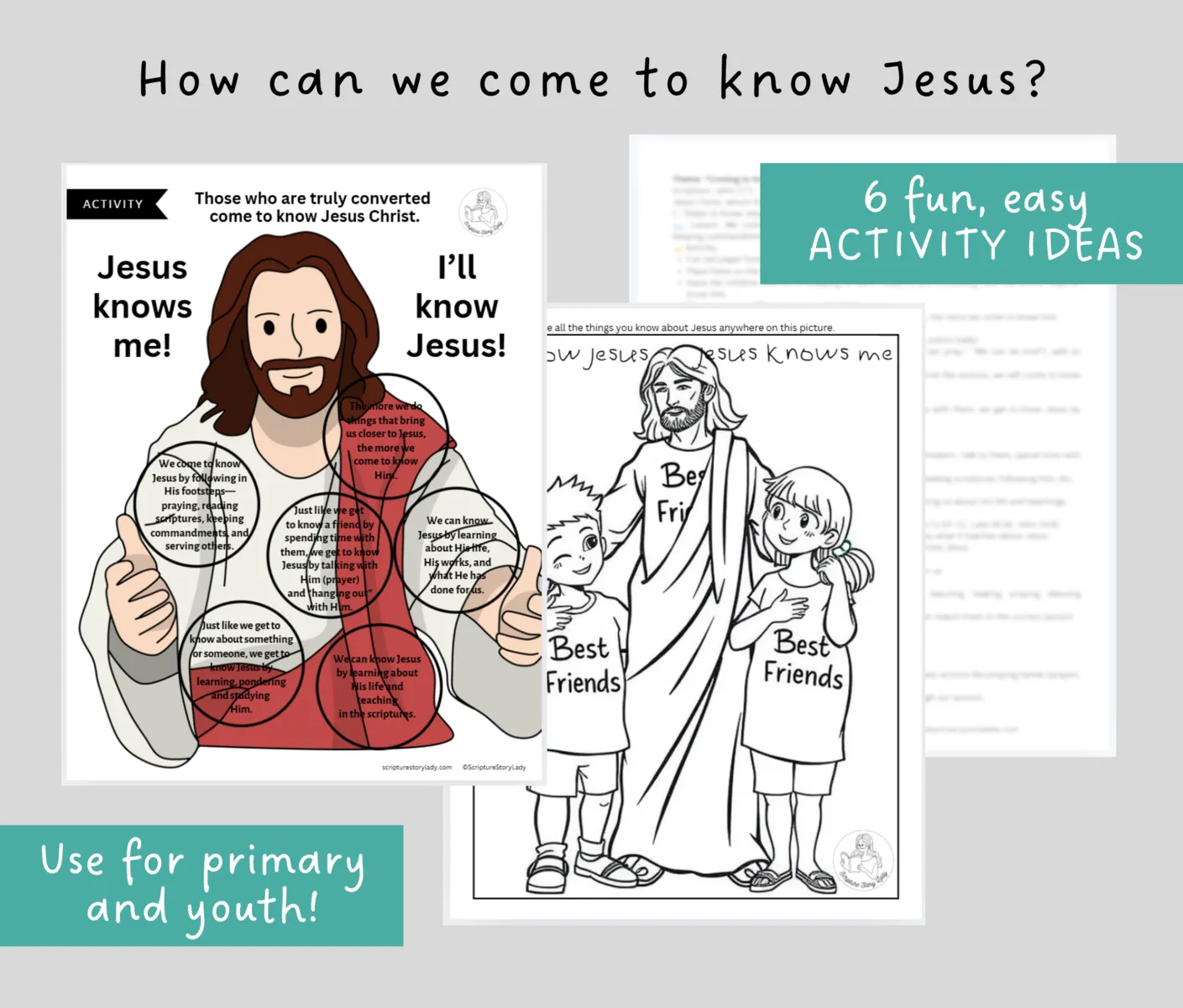 Coming to Know Jesus / Ways to Get to Know Jesus Bundle