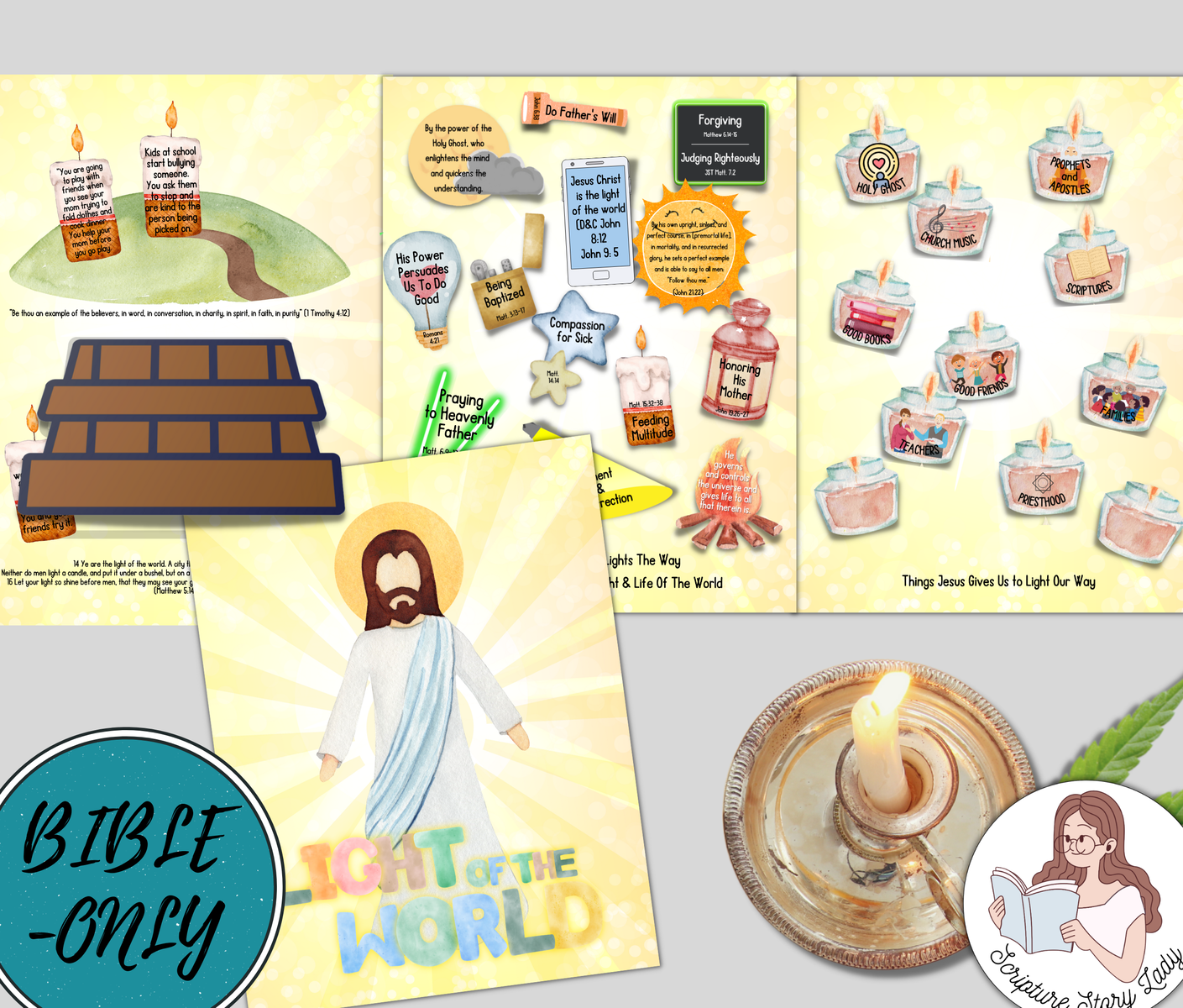 Jesus is Our Light & How We Can Be a Light (Matthew 5:14-16)