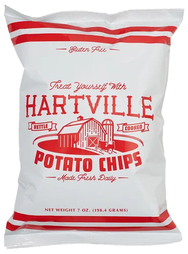 Hartville Potato Chips - Original, Ridge, BBQ, New Flavors