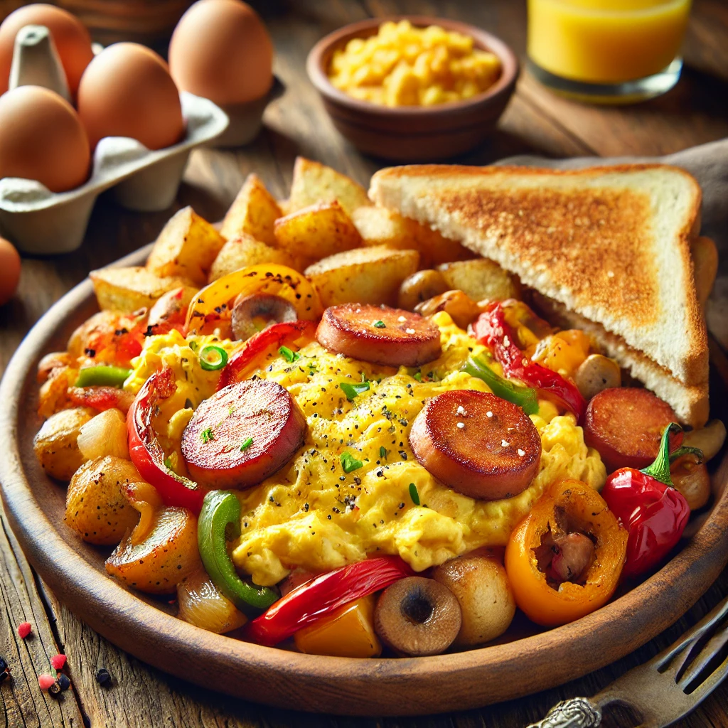 Bahama Mama Breakfast Scramble