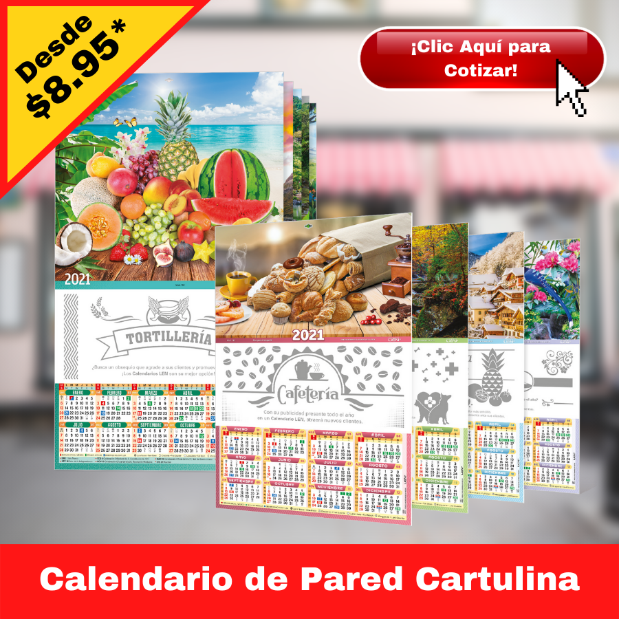 Calendarios Impresos Promocionales